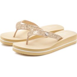 Venice Beach Damen Badezehentrenner goldfarben Gr&ouml;&szlig;e 41