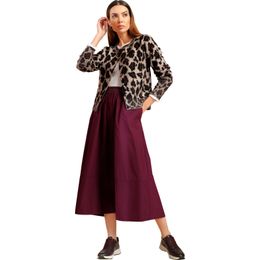Heine Damen Jacquardstrickjacke mit Animal-Muster sesam-schwarz-gemustert Gr&ouml;&szlig;e 34