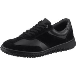 Damen Schn&uuml;rschuh schwarz Gr&ouml;&szlig;e 42