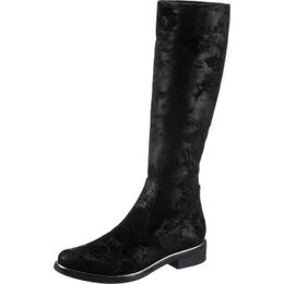 Caprice Damen Stiefel in Schlupfform mit Stretch-Einsatz schwarz Gr&ouml;&szlig;e 5,5
