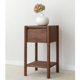 Pharao24.de Nachttisch Telefontisch aus Massivholz 60 cm hoch
