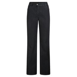 Emilia Lay - Bootcut-Jeans, schwarz, Gr. 50 / XL - Baumwolle