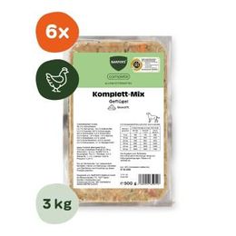 BARFER's BARFER'S Komplett-Mix Gefl&uuml;gel 6x500 g