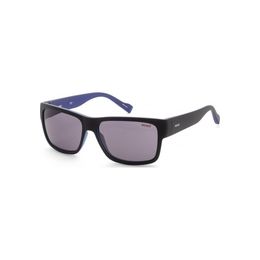 Hugo BOSS Herren 58mm Mattschwarze Blaue Sonnenbrille HG0176-S-0VK-IR