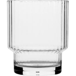 Bo-Camp Brim Wasserglas stapelbar transparent 285 ml 1 St&uuml;ck - Gl&auml;ser