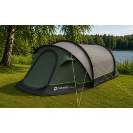 Outwell Nexion 3 Pop Up Wurfzelt f&uuml;r 3 Personen Forest mit Innenzelt und Vorraum - Wurfzelte