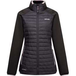 Regatta Clumber Hybrid Damen Hybridjacke schwarz 46 - Damenjacken