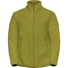 Jack Wolfskin High Curl Damen Fleecejacke hellgr&uuml;n L - Damenjacken