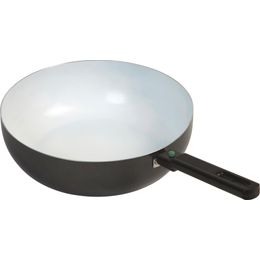 Bo-Camp Sprint ECO Servierpfanne Aluminium schwarz mit abnehmbarem Griff &Oslash; 24 cm - Camping Pfannen & Woks