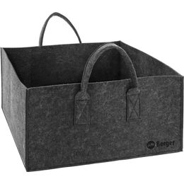 Berger Woola Filz-Shopper-Tasche 50 x 50 x 25 cm - Einkaufstaschen & Einkaufsk&ouml;rbe