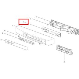 Thetford SR LCD DM Platine f&uuml;r N3000 V2 K&uuml;hlschrank Ersatzteilnummer 692233 - Ersatzteile Thetford K&uuml;hlschr&auml;nke