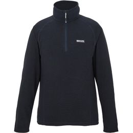 Regatta Montes Herren Fleecepullover dunkelblau L - Herrenshirts, -hemden & -pullover