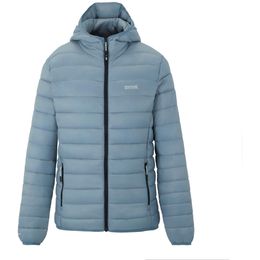 Regatta Hooded Marizion Damen Steppjacke hellblau 38 - Damenjacken