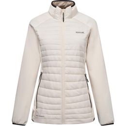 Regatta Clumber Hybrid Damen Hybridjacke beige 36 - Damenjacken