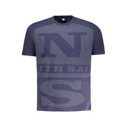North Sails Grafisches T-Shirt mit kurzen &Auml;rmeln und Rundhalsausschnitt