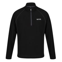 Regatta Montes Herren Fleecepullover schwarz XL - Herrenshirts, -hemden & -pullover