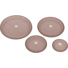 Berger Silikondeckel-Set 4-teilig f&uuml;r Gl&auml;ser und Sch&uuml;sseln gr&uuml;n - Sonstiges K&uuml;chenzubeh&ouml;r