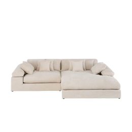 Smart Ecksofa Lianea creme Ma&szlig;e (cm): B: 291 H: 86 T: 208.0 Sofas > Sofas nach Material > Stoffsofas &raquo; Sofa DE