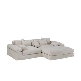 Smart Ecksofa Lianea beige Ma&szlig;e (cm): B: 291 H: 86 T: 208.0 Sofas > Sofas nach Material > Stoffsofas &raquo; Sofa DE