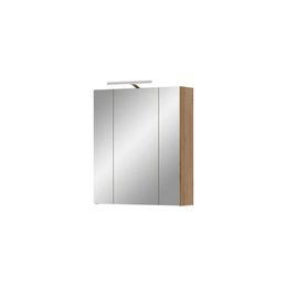 M&ouml;bel Kraft Spiegelschrank holzfarben Ma&szlig;e (cm): B: 60 H: 70 &raquo; M&ouml;bel Kraft