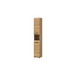 M&ouml;bel Kraft Hochschrank holzfarben Ma&szlig;e (cm): B: 30 H: 185 &raquo; M&ouml;bel Kraft