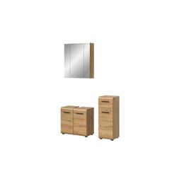 M&ouml;bel Kraft Badkombination holzfarben Ma&szlig;e (cm): B: 105 H: 185 &raquo; M&ouml;bel Kraft