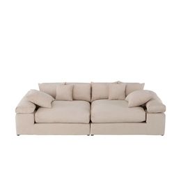 Smart Big Sofa Lianea beige Ma&szlig;e (cm): B: 260 H: 86 T: 133.0 &raquo; M&ouml;bel Kraft