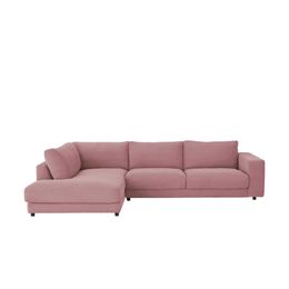 Jette Home Ecksofa Cord Sila rosa/pink Ma&szlig;e (cm): B: 325 H: 85 T: 224.0 &raquo; M&ouml;bel Kraft