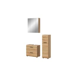 M&ouml;bel Kraft Badkombination holzfarben Ma&szlig;e (cm): B: 105 H: 185 &raquo; M&ouml;bel Kraft
