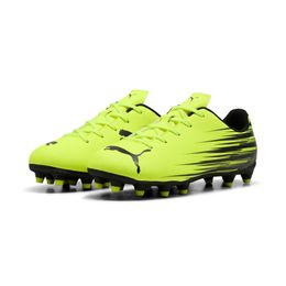Puma M&auml;dchen Fu&szlig;ballschuh "ATTACANTO II FGAG JR", Gr. 38,5gelb alert, Puma schwarz, Synthetik, bedruckt, Schuhe, mit Nockenprofil f&uuml;r Rasen- und