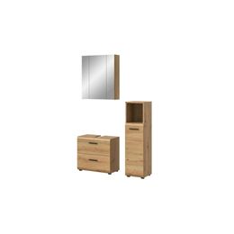 M&ouml;bel Kraft Badkombination holzfarben Ma&szlig;e (cm): B: 105 H: 185 &raquo; M&ouml;bel Kraft