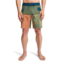 Billabong Herren Boardshorts "Reflection Pro"moss gr&uuml;n, Gr. 34, Obermaterial: 90% Polyester, 10% Elasthan., Hosen