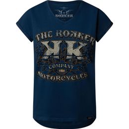 Rokker Savage Roses, T-Shirt Damen