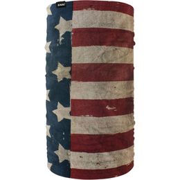 Zan Headgear Motley Tube Fleece Patriot, Multifunktionstuch