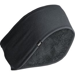 Zan Headgear SF High Pile Fleece Black, Stirnband