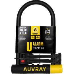 Auvray U-Alarm, B&uuml;gelschloss m. Halterung