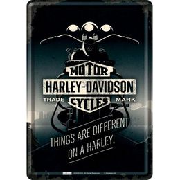 Nostalgic Art Harley-Davidson - Things, Blechpostkarte