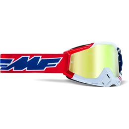 FMF Goggles PowerBomb US of A, Crossbrille verspiegelt