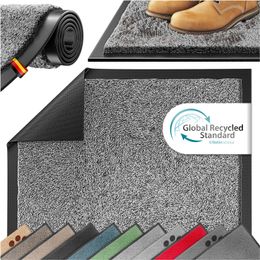 Kesser&reg; Schmutzfangmatte rutschfeste Fu&szlig;matte f&uuml;r Innen- & Au&szlig;enbereich waschbar & wetterfest T&uuml;rmatte Wohnungseingang Teppich f&uuml;r B&uuml;ro & Vorzimmer Fu&szlig;abtreter Fu&szlig;abstreifer
