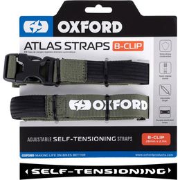 Oxford Atlas B-Clip, selbstspannende Gurte