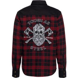 King Kerosin Motor Gear - Tough as Steel, Hemd/Textiljacke
