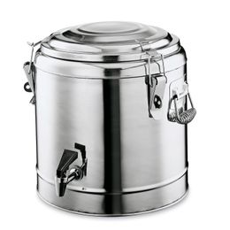 ich-zapfe Getr&auml;nkebeh&auml;lter, Thermogetr&auml;nkebeh&auml;lter - Chromnickelstahl, 8 ltr