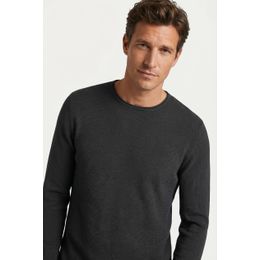 JOOP! JOOP JEANS Herren Rundhalspullover "Svenor"dunkelblau, Gr. S, clean, unifarben, Strick, Obermaterial: 100% Baumwolle, Pullover, mit feinem