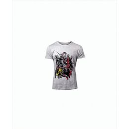 Avengers Inf. War T-Shirt -L- Charaktere, grau