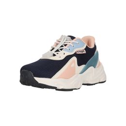 ZIGZAG M&auml;dchen Sneaker "Bavar", Gr. 36dunkelblau, wei&szlig;, Gummi, Kunstfaser, Schuhe, mit praktischem Schnellschn&uuml;rsystem