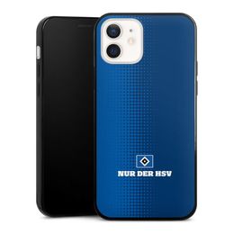 DeinDesign iPhone 12 Handy Slim Case extra d&uuml;nn Silikon Handyh&uuml;lle schwarz H&uuml;lle Official Licensed Product Hsv Logo Silikon Slim Case