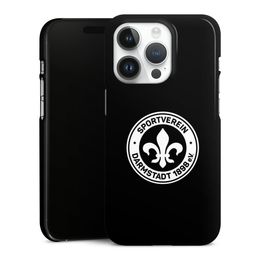 DeinDesign iPhone 14 Pro Handy Premium Case Smartphone Handyh&uuml;lle Schutzh&uuml;lle gl&auml;nzend Sv Darmstadt 98 Official Licensed Product Logo Premium Case