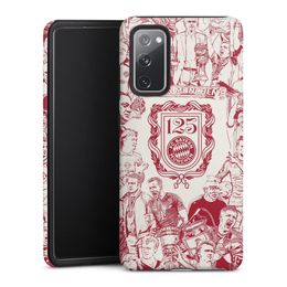 DeinDesign Galaxy S20 FE Handy Panzer Handyh&uuml;lle robuste Outdoor H&uuml;lle Schutzh&uuml;lle matt Fcb 125 Jahre Fc Bayern M&uuml;nchen Official Licensed Product Tough Case