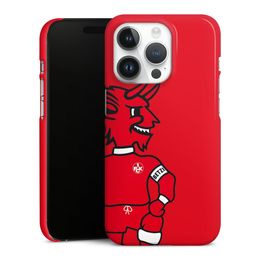 DeinDesign iPhone 14 Pro Handy Premium Case Smartphone Handyh&uuml;lle Schutzh&uuml;lle gl&auml;nzend 1. Fc Kaiserslautern Official Licensed Product Soccer Premium Case