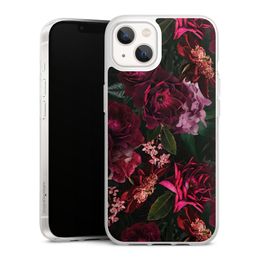DeinDesign iPhone 13 Handy Silikon H&uuml;lle Case transparent Handyh&uuml;lle Flowers Blossom Rose Silikon Case
